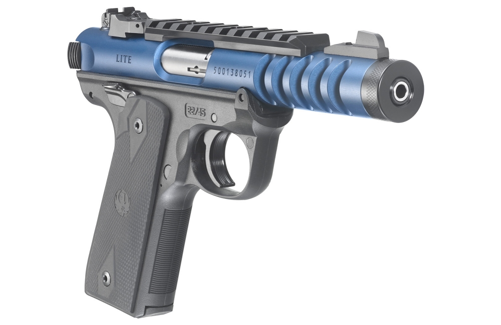 Ruger MK IV 22/45 Lite Cal. 22LR Lite Blue | Jaktkroken.no